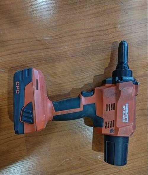 Аккумуляторный заклепочник Hilti rt6 a22