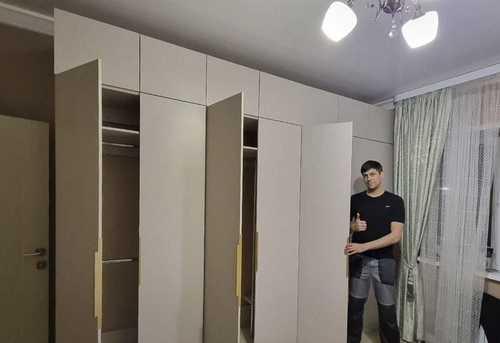 Шкаф распашной на заказ от производителя в Казани