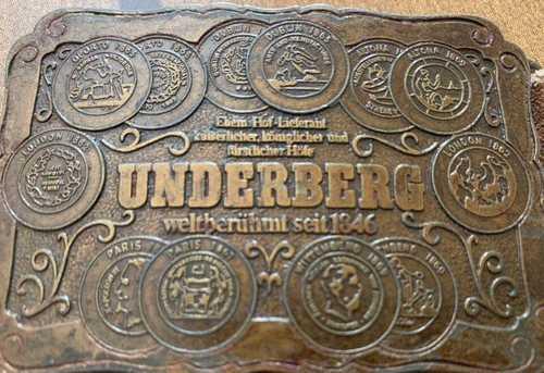 Кожаный патронташ underberg