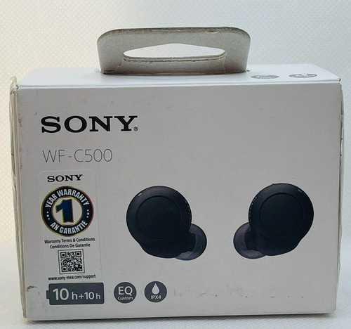 Беспроводные наушники sony WF-C500 Black