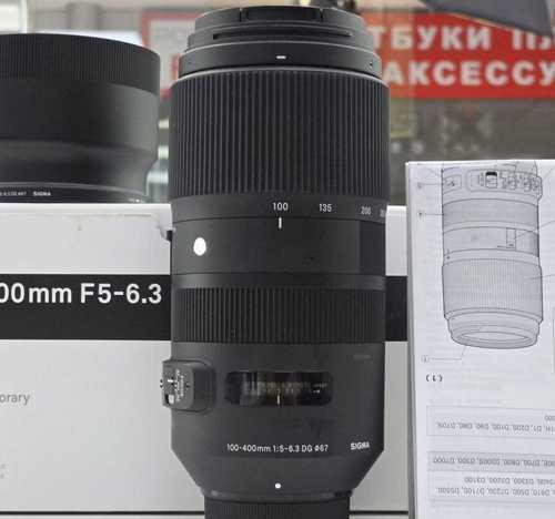 Sigma 100-400mm f/5-6.3 DG HSM Nikon F S№55390044