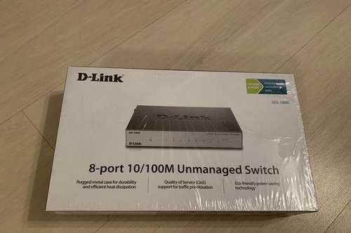 Коммутатор, свитч, Dlink DES-1008D 8 port