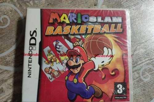 Mario Slam Basketball EU Nintendo DS Запечатанный