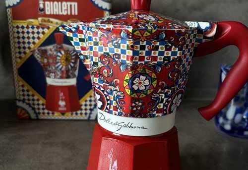 Гейзерная кофеварка Bialеtti Dоlce&Gabban 6 чашек