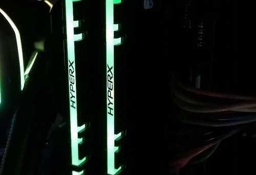 DDR4 3600MHz 2x8Gb Kingston Hyperx Predator RGB