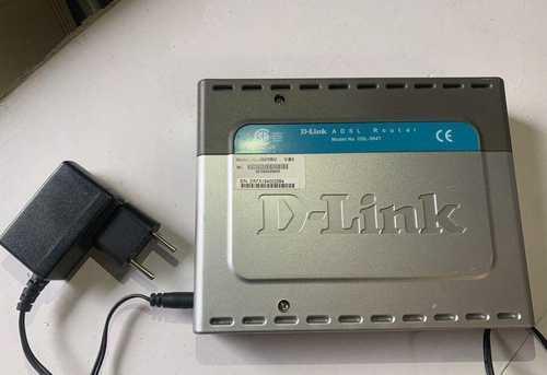 Маршрутизатор D-Link DSL-504T/RU V.B3