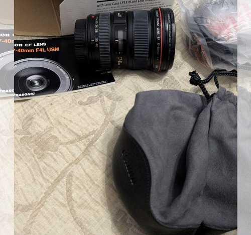 Canon ef 17-40mm f/4l usm