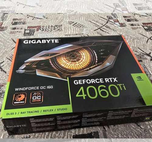 Видеокарта GeForce RTX 4060 Ti 16GB новая гарантия