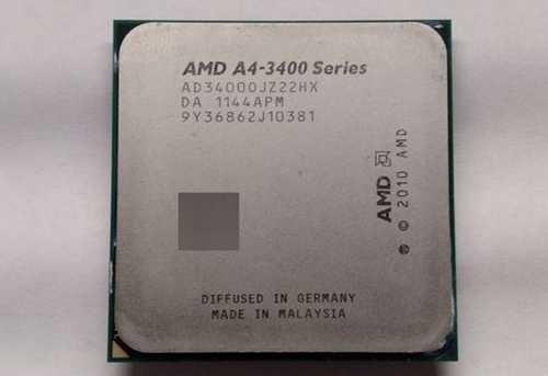 Процессор amd am4-3400 fm1