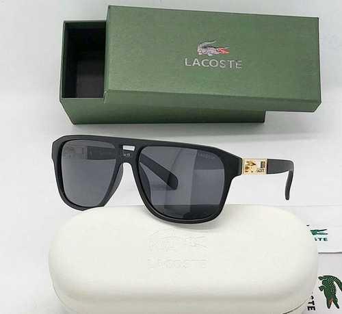 Солнцезащитные очки мужские Lacoste(черные)