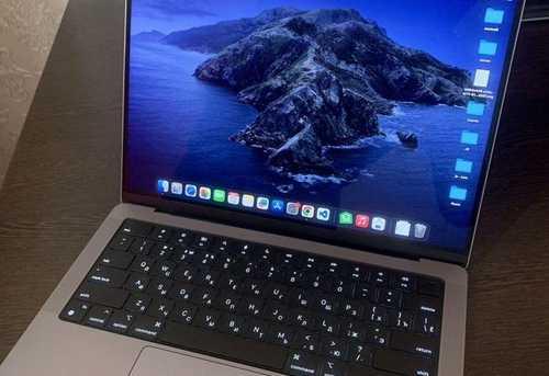 MacBook Pro 14 (2021), 512 ГБ, M1 Pro (10 ядер), RAM 16 ГБ, GPU 16-core