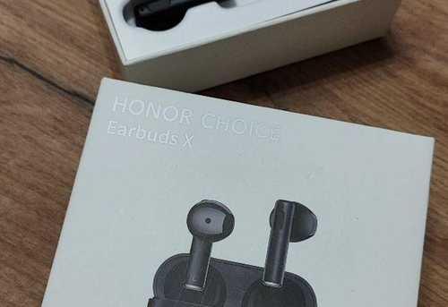 Беспроводные наушники honor earbuds x