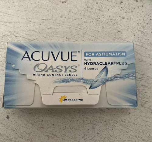 Линзы acuvue oasys for astigmatism