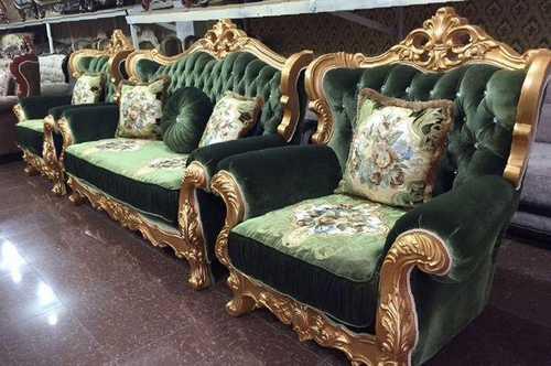 Мебель барокко диван и кресла