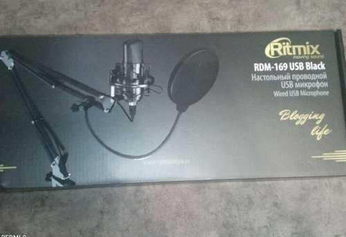 Микрофон Ritmix RDM-169 Black