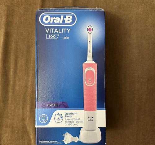 Зубная щетка Oral-B Vitality 100 (новая)