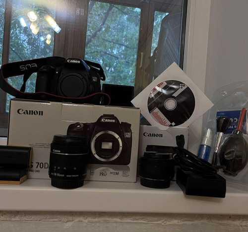 Продам фотоаппарат Canon EOS 70D