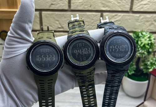 Военные мужские часы skmei водонепроницаемые