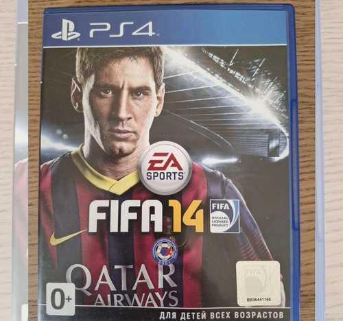 Диск FIFA 14 PS4