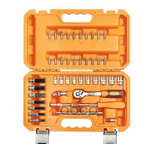 AT-43-01 Набор головок и принадлежностей 1/4" 4