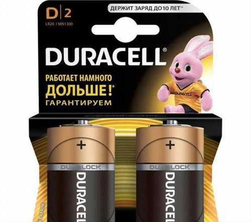 Батарейки Duracell LR20-2BL Basic MN1300 #262449