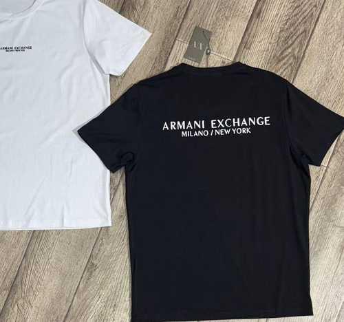 Футболка Armani white&black