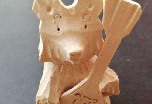 Медвежонок: богородская деревянная игрушка