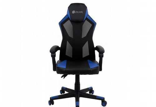 Кресло игровое Оклик -121G черный/синий
