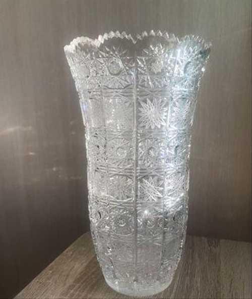 Хрустальная ваза Чехия