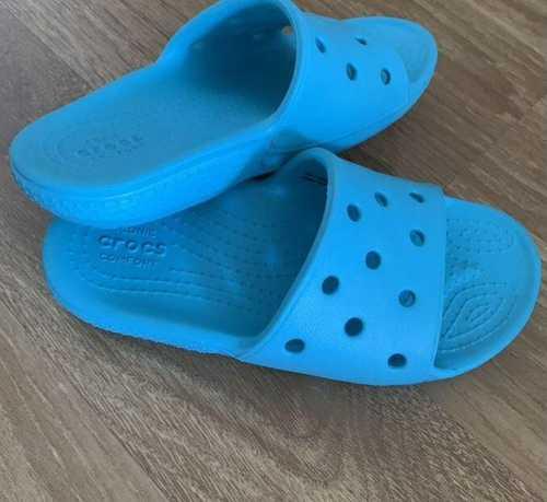 Crocs Шлепанцы детские р.28