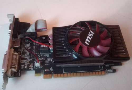 Видеокарта MSI nvidia GT620 2гб DDR3