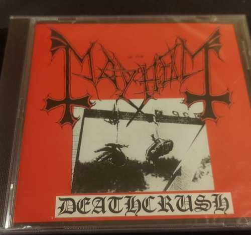 Mayhem — Deathcrush CD фирменный запечатанный