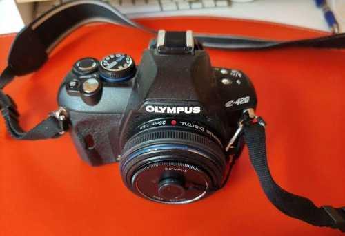 Фотоаппарат зеркальный olimpus E-420