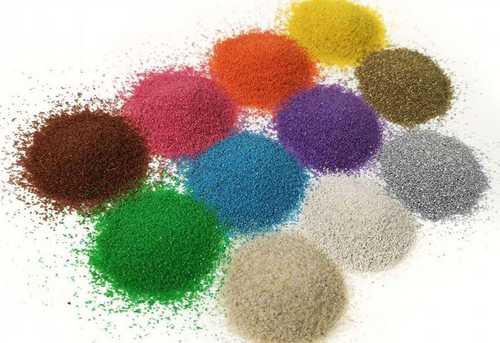 Разноцветный песок