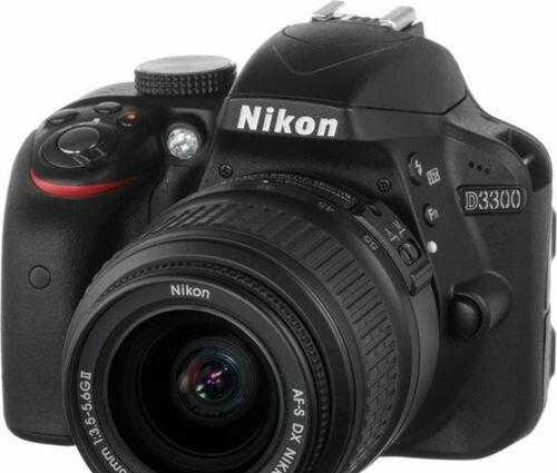 Nikon D3300 kit 18-55 пробег 5100 (и аренда)