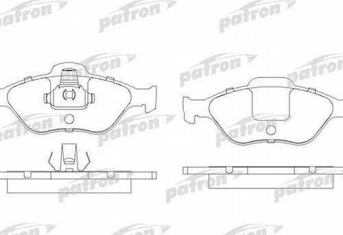 Patron PBP1394 Колодки тормозные дисковые передн F