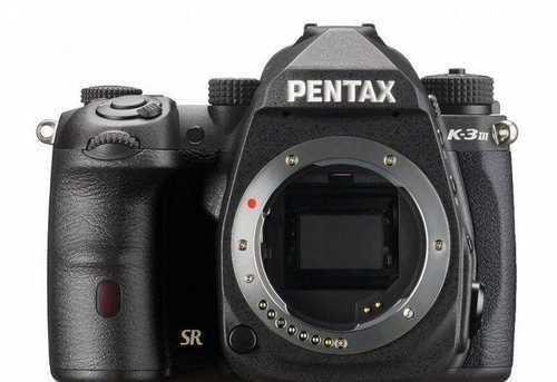 Фотоаппарат Pentax K-3 Mark III Body черный