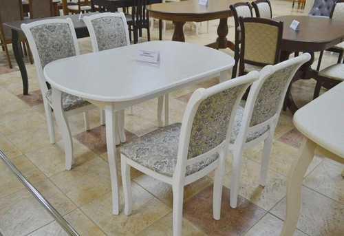 Стол обеденный и стулья от производителя
