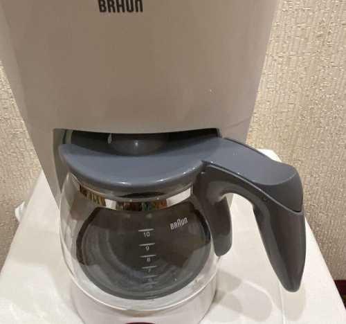 Кофеварка капельная braun