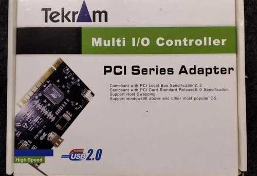 Контроллер Tekram TR-1394w (FireWire) PCI