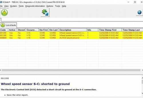 Knorr-Bremse Diagnostics 2021