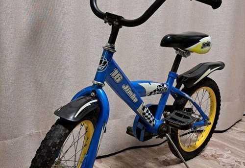 Детский велосипед, колёса на 16
