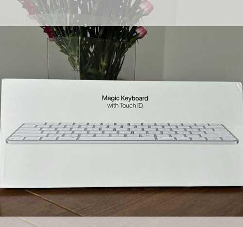 Коробка от magic keyboard with touch ID
