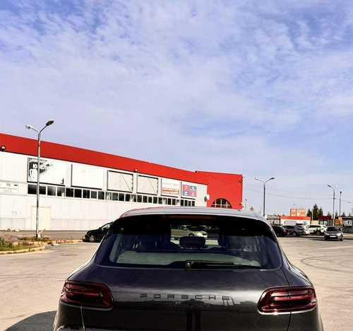 Крышка багажника Porsche macan рестайлинг
