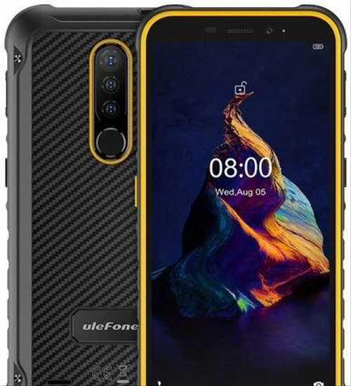 Смартфон Ulefone Armor X8i 3/32GB Black Orange Нов