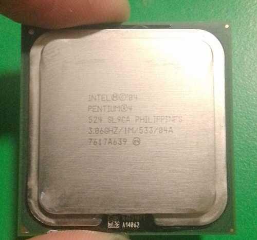Процессор Intel Pentium 4 524 LGA775