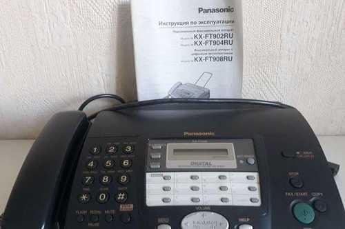 Факс Panasonic KX-ft908ru