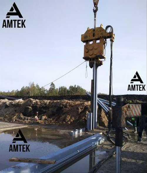 Укрепление котлована Шпунтом пвх