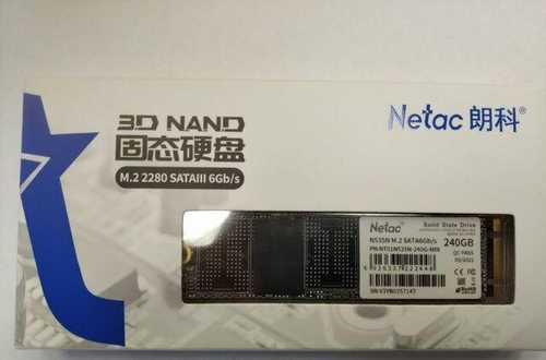SSD Netac m.2 240GB