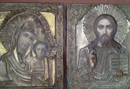 Старинные иконы - Господь Вседержитель - Казанская